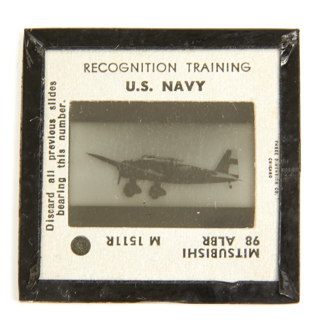 Original U.S. WWII Navy Recognition Training 35mm Slides - Complete Box ...