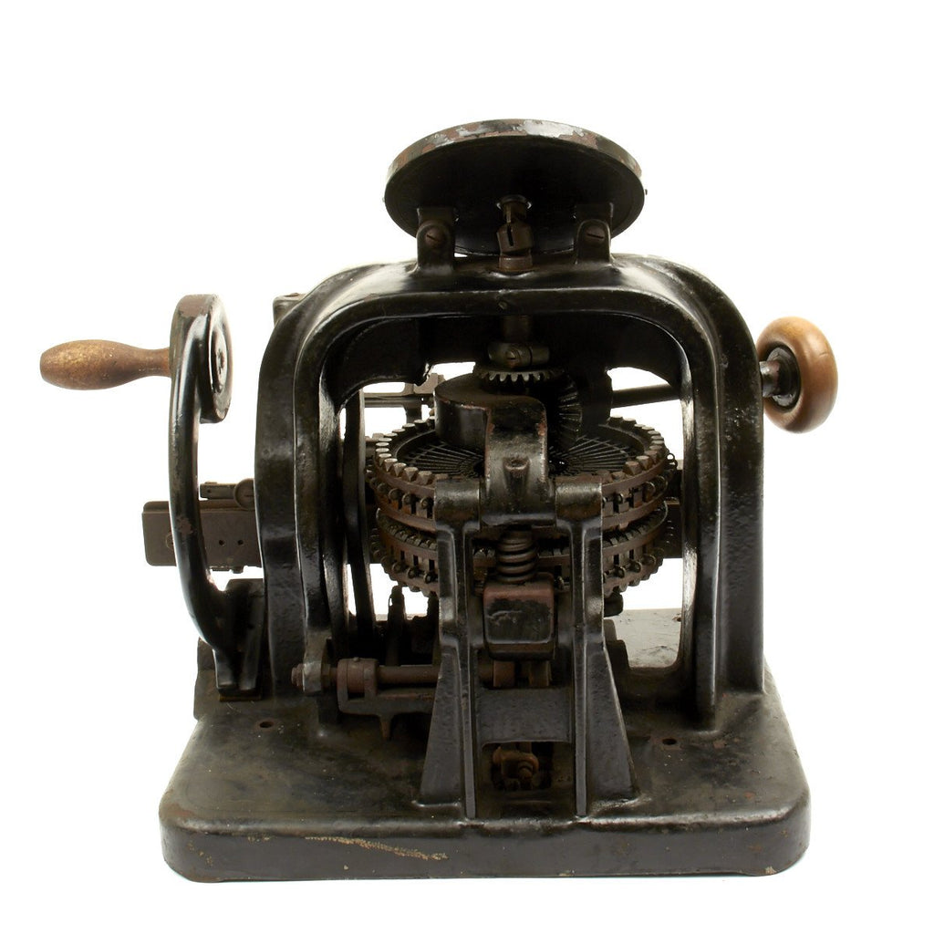 Original U.S. WWI WWII Graphotype Model G1 Dog Tag Machine - Fully ...