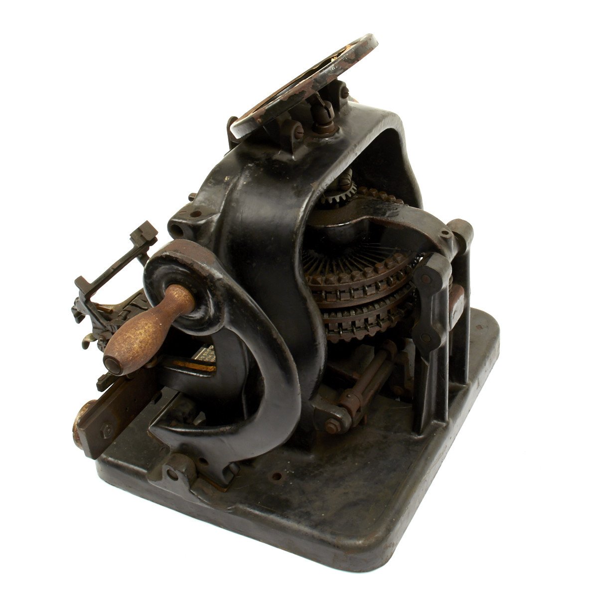 Original U.S. WWI WWII Graphotype Model G1 Dog Tag Machine - Fully ...