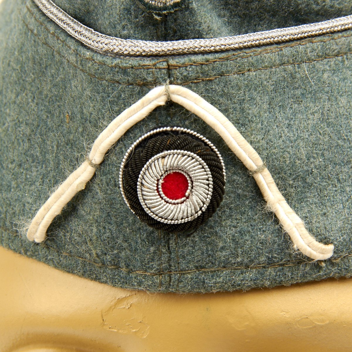 Original WWII German Heer Officer M38 Overseas Cap - Size 58 ...