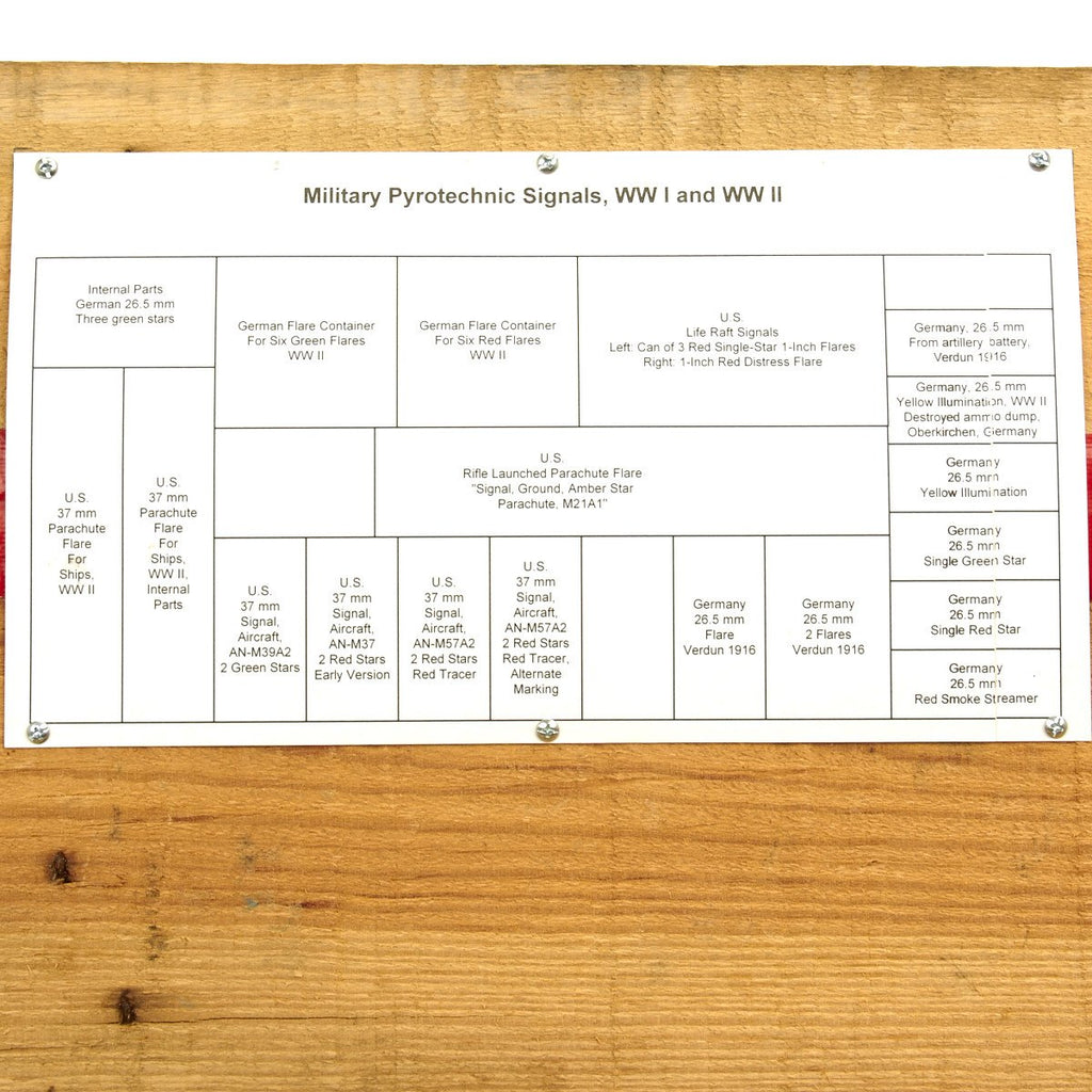 Original WWI & WWII Military Pyrotechnic Signal Collection ...
