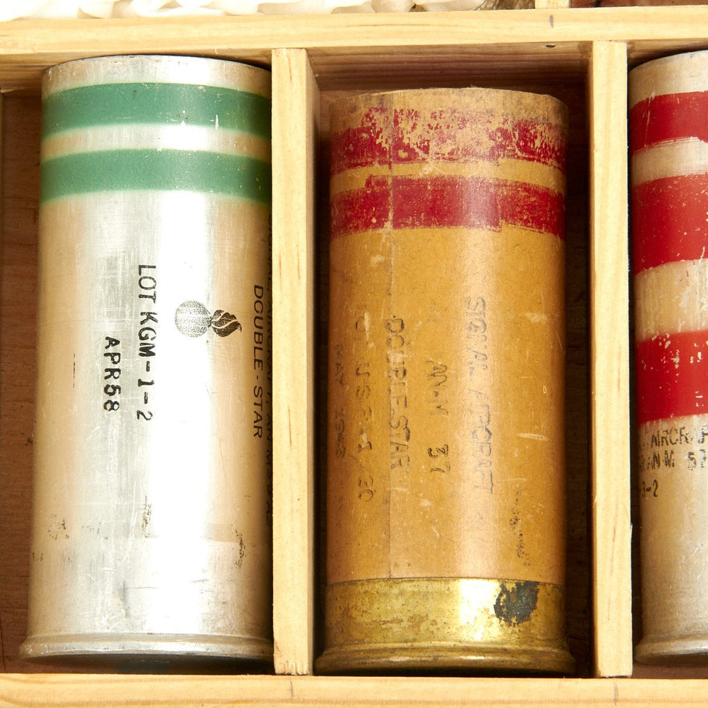 Original WWI & WWII Military Pyrotechnic Signal Collection ...