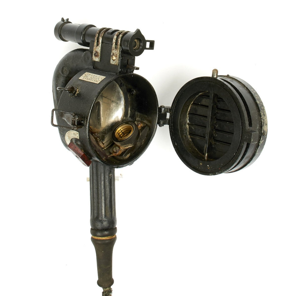 Original Japanese WWII Naval Hand Held Morse Code Signal Lamp ...