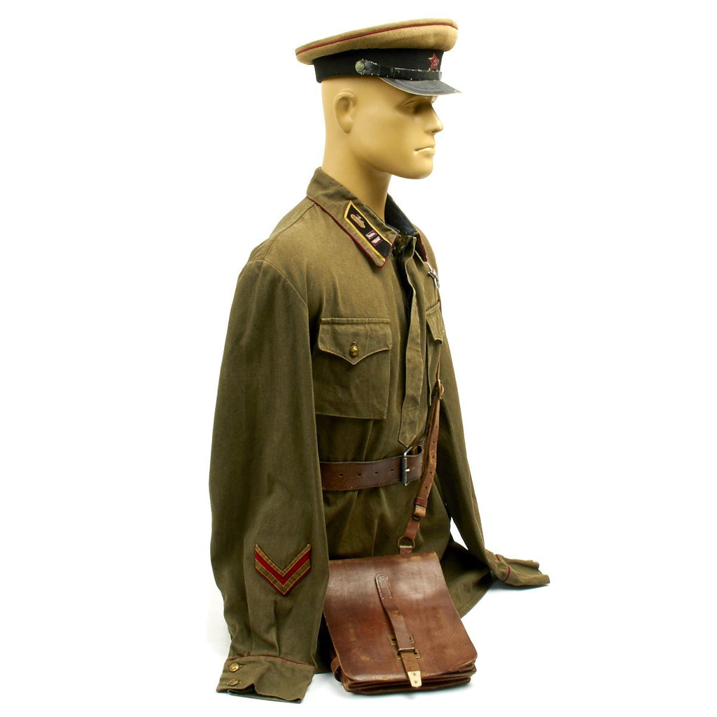 Original WWII Soviet Russian M35 Tanker Major Uniform Set ...