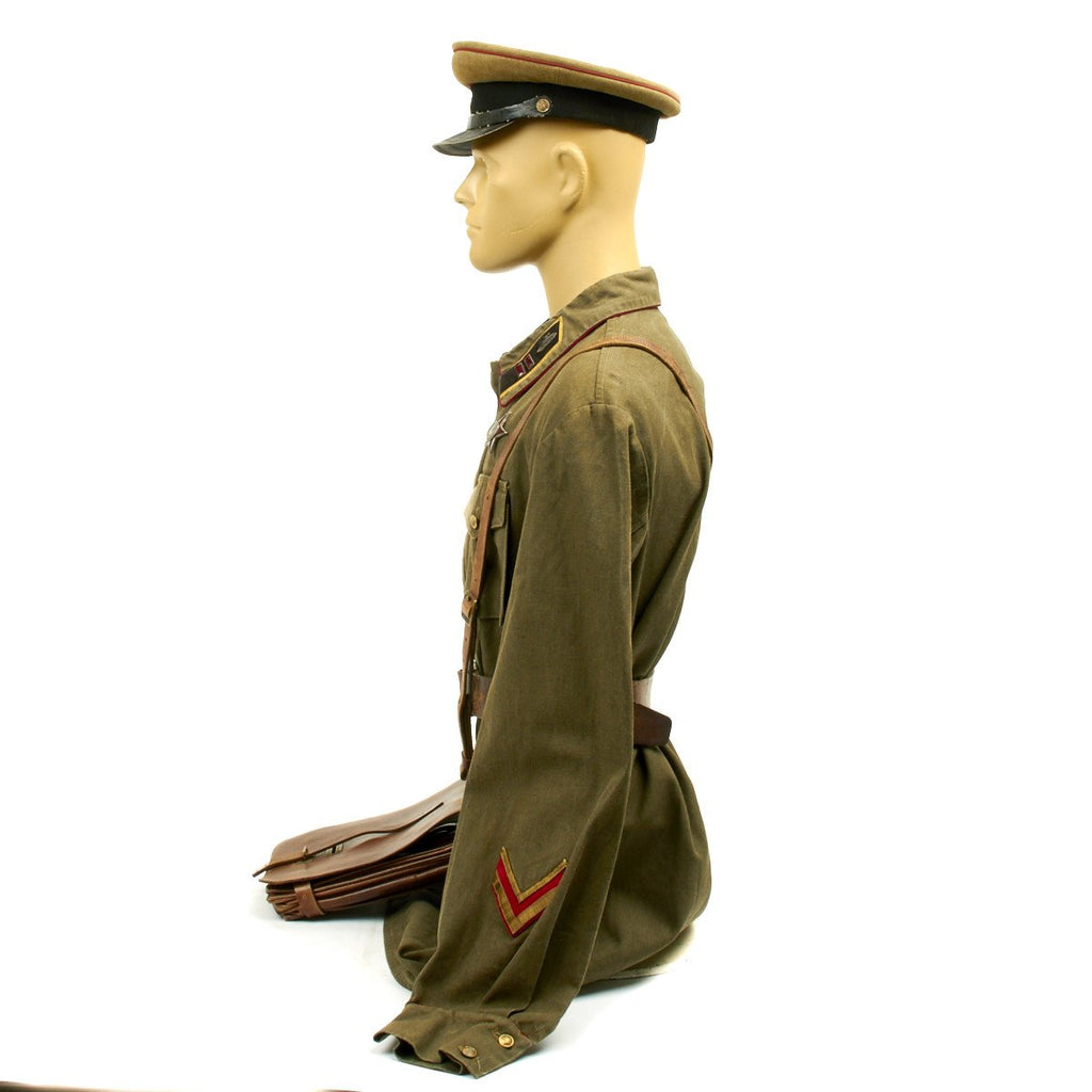 Original WWII Soviet Russian M35 Tanker Major Uniform Set ...