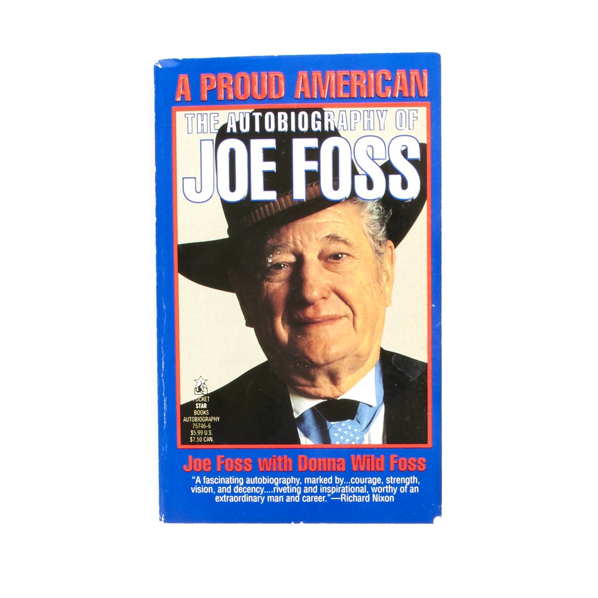 Original WWII Joe Foss USMC Fighter Ace Medal of Honor Recipient Named ...