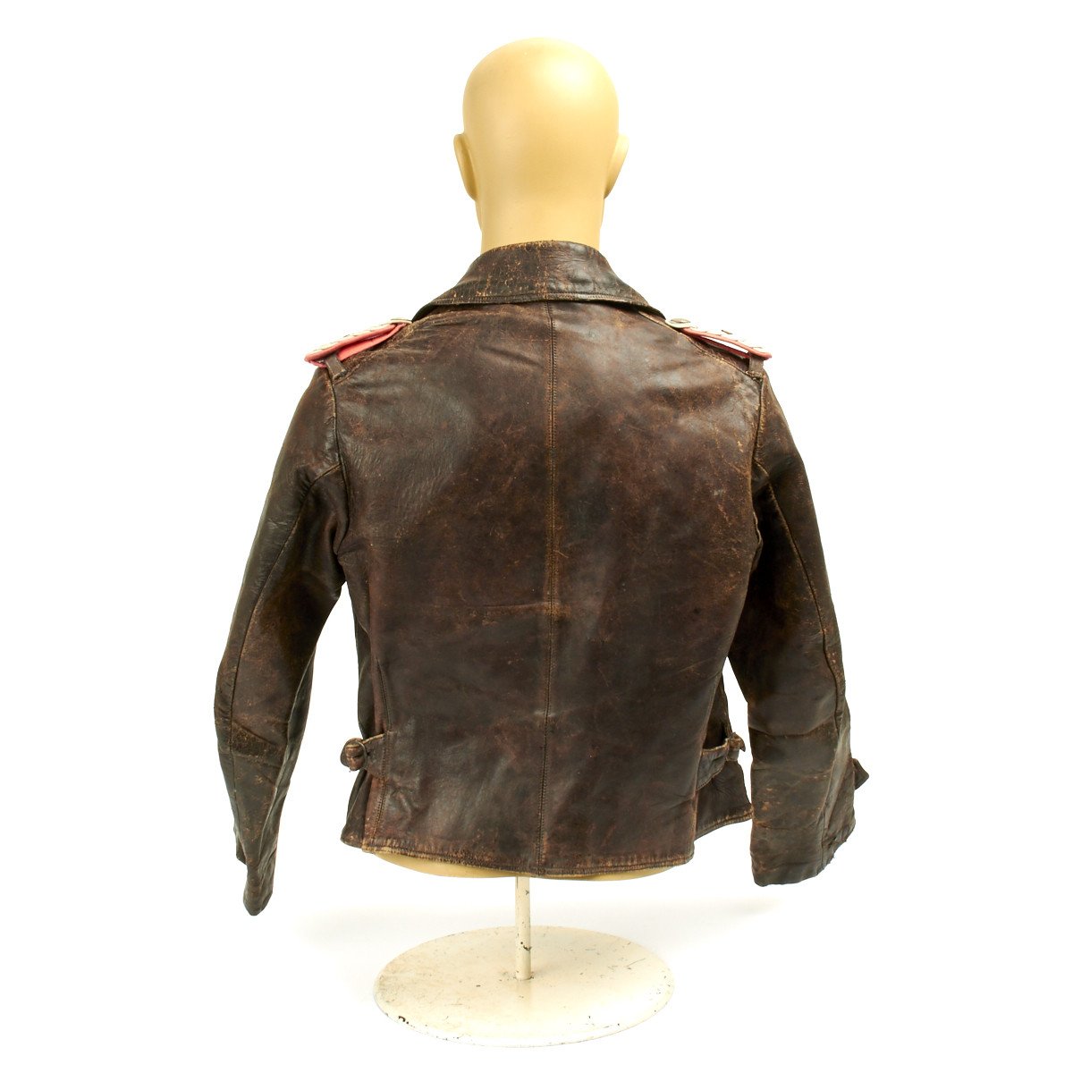 Original German WWII Officer Brown Leather 6th Panzer Division Wrap ...