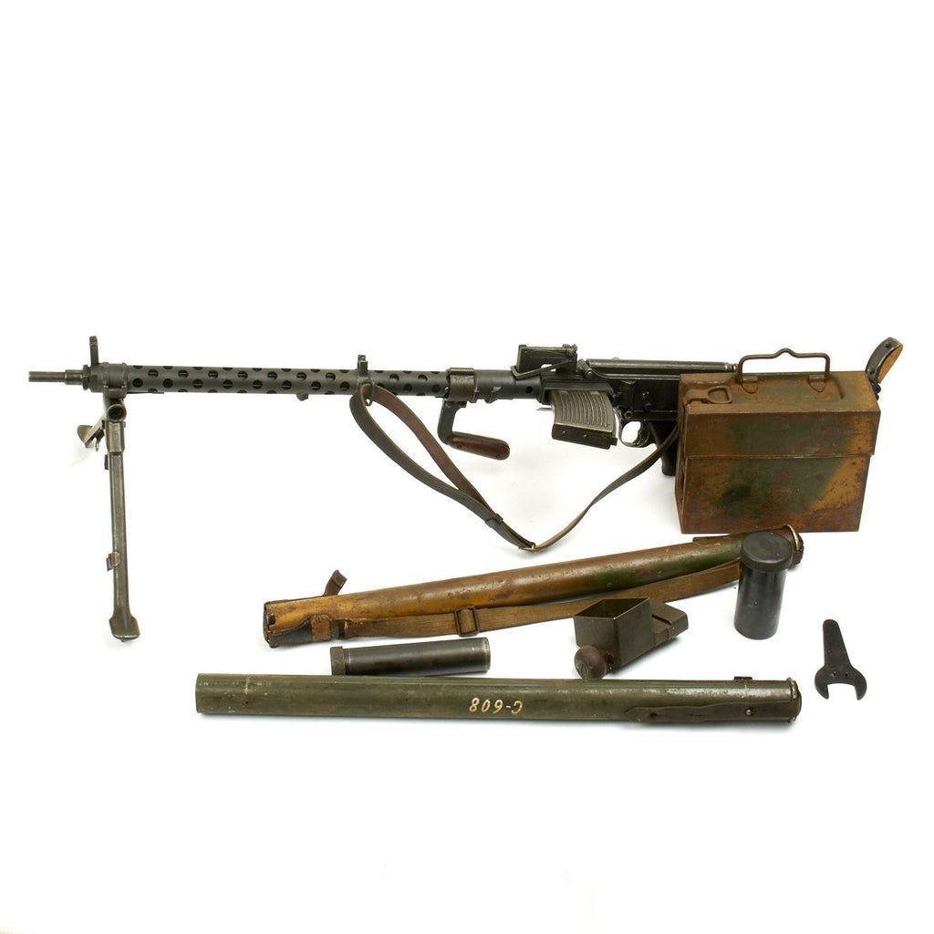 Original German WWII MG 13 Display Gun with Accessories - Dated 1938 ...