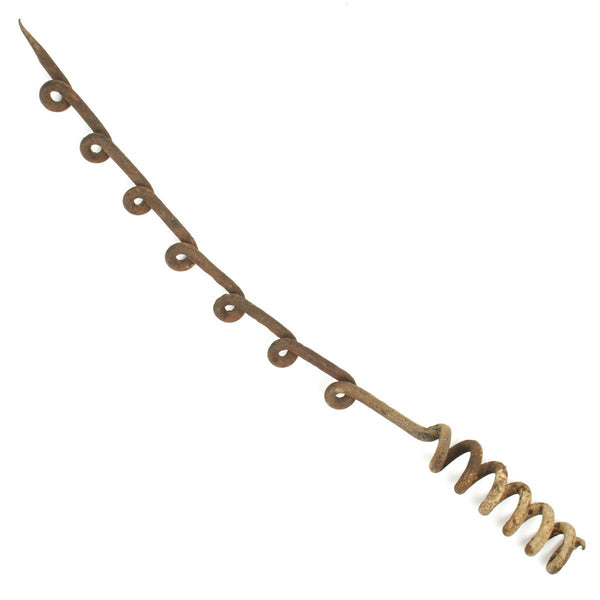 Original WWI Barbed Wire Screw Picket Stake – International Military ...