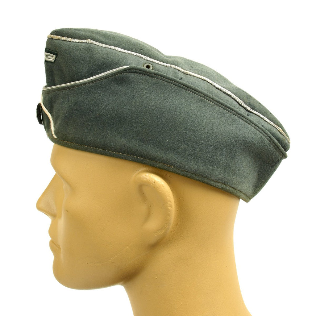 Original WWII German Heer Officer M34 Overseas Cap - Feldmütze ...
