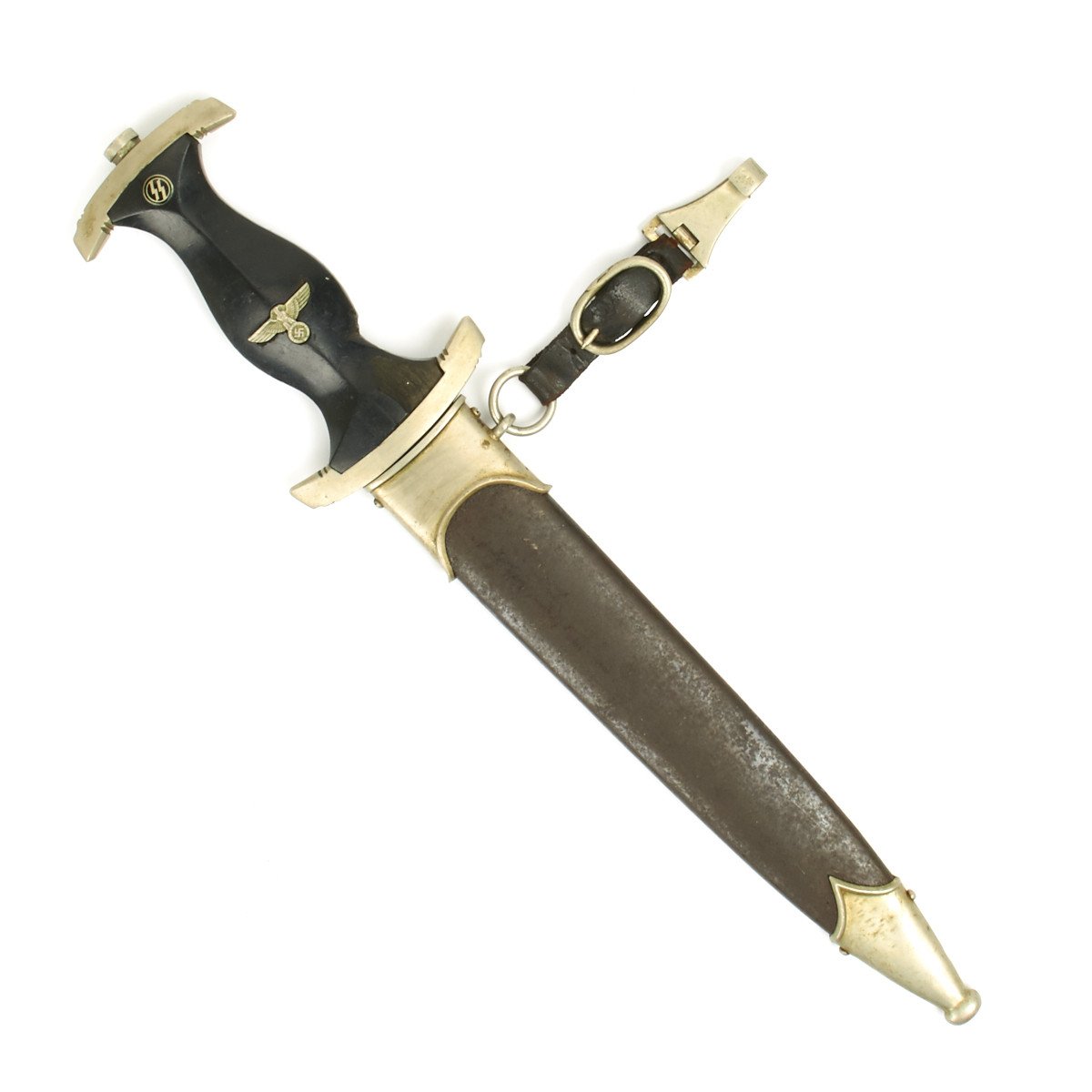 Original German WWII Model 1933 Early SS Dagger by Gottlieb Hammesfahr ...