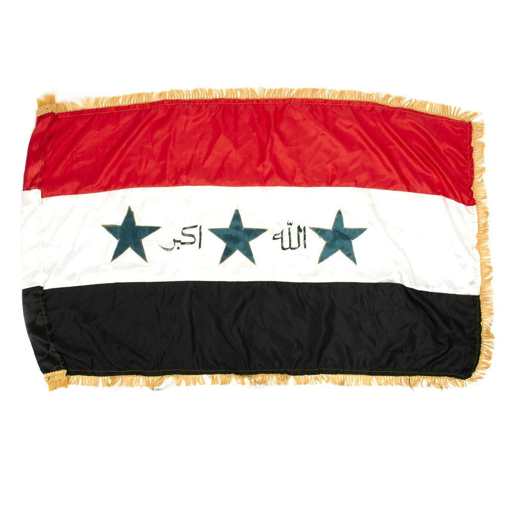 Original Iraqi Battle Flag - Operation Iraqi Freedom Bring Back ...