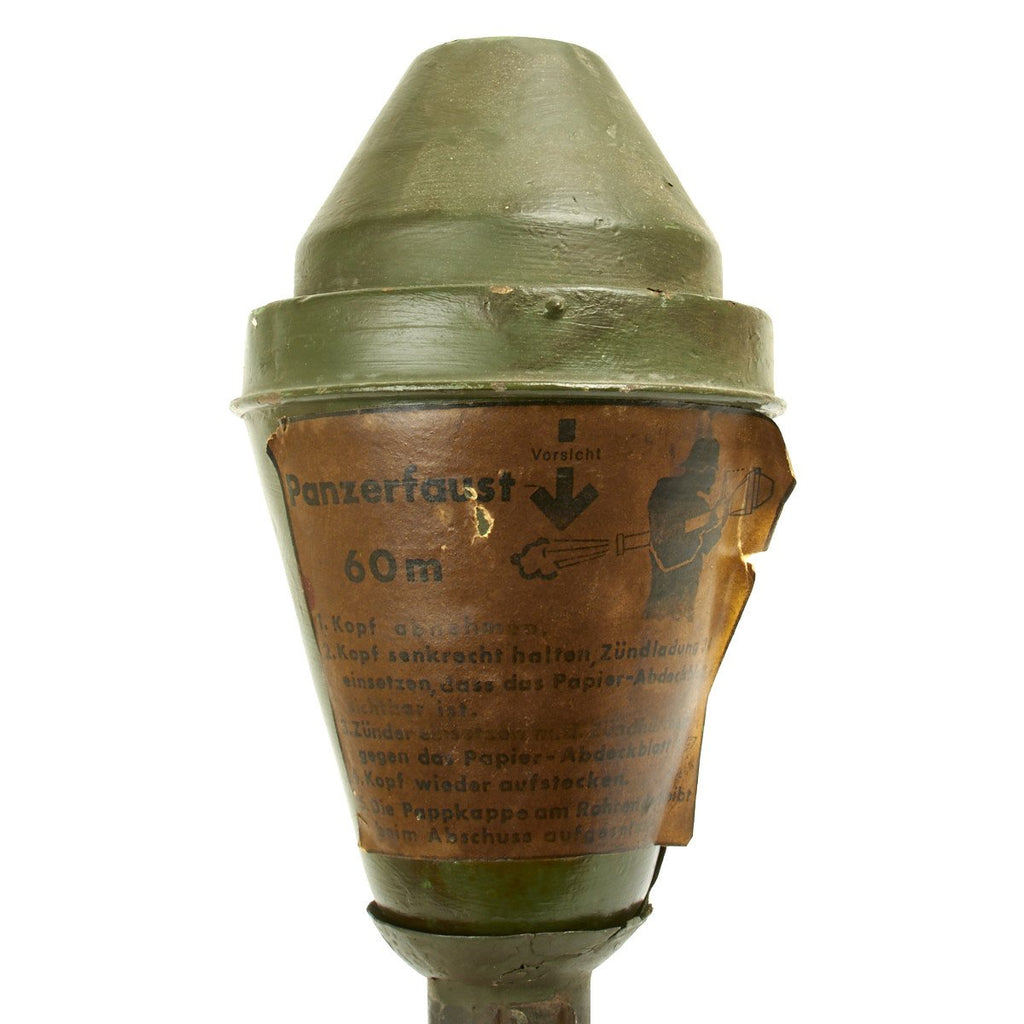 Original German WWII Panzerfaust 60 Anti-Tank Rocket and Launcher ...