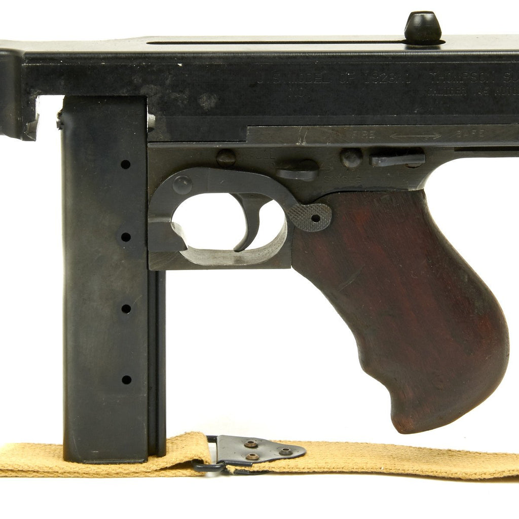 Original U.S. WWII Thompson M1928 Display Submachine Gun ...