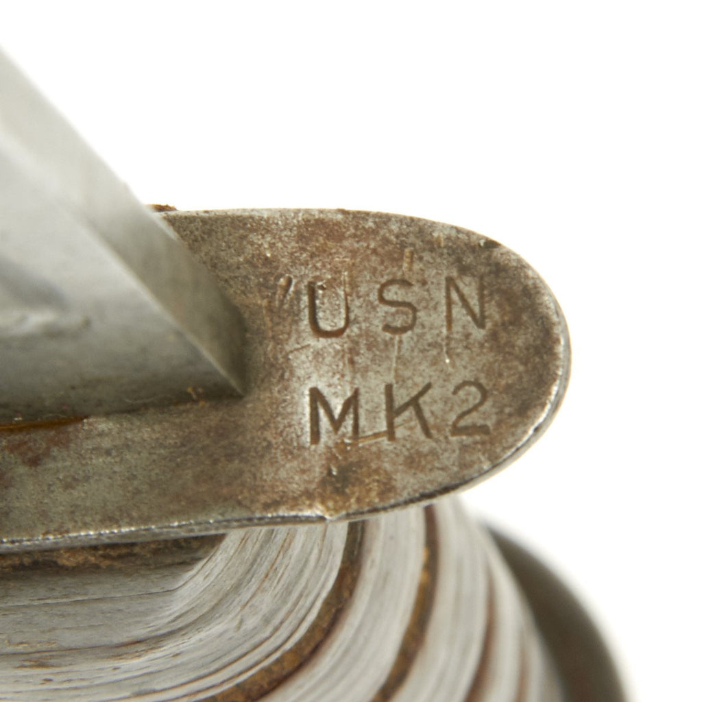 Original U.S. WWII KA-BAR USN MK2 Fighting Knife with Scabbard ...