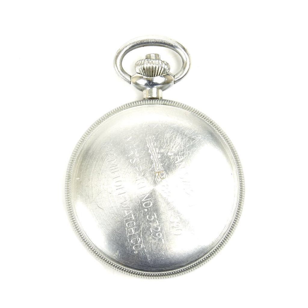 Original WWII USAAF Hamilton AN5742 Navigator Pocket Watch with Steel ...