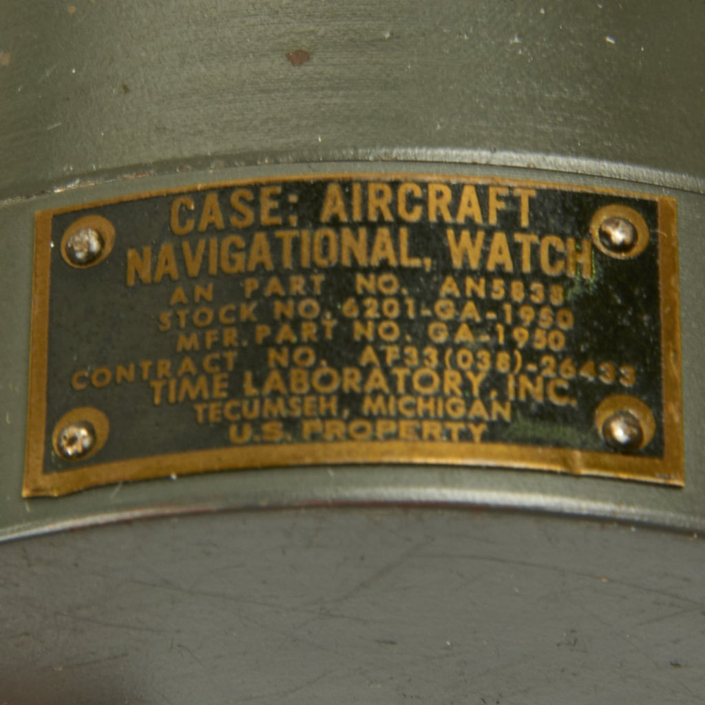 Original WWII USAAF Hamilton AN5742 Navigator Pocket Watch with Steel ...