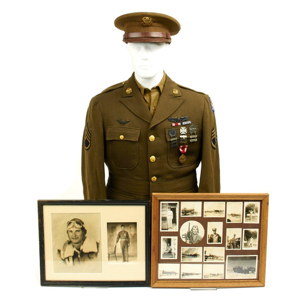 Original U.S. WWII B-17 Radio Operator Aerial Gunner Grouping ...