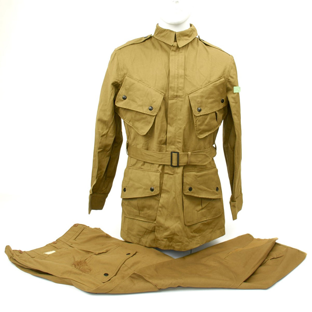 Original U.S. WWII Unissued M1942 Paratrooper Uniform - M42 Jump Jacket ...
