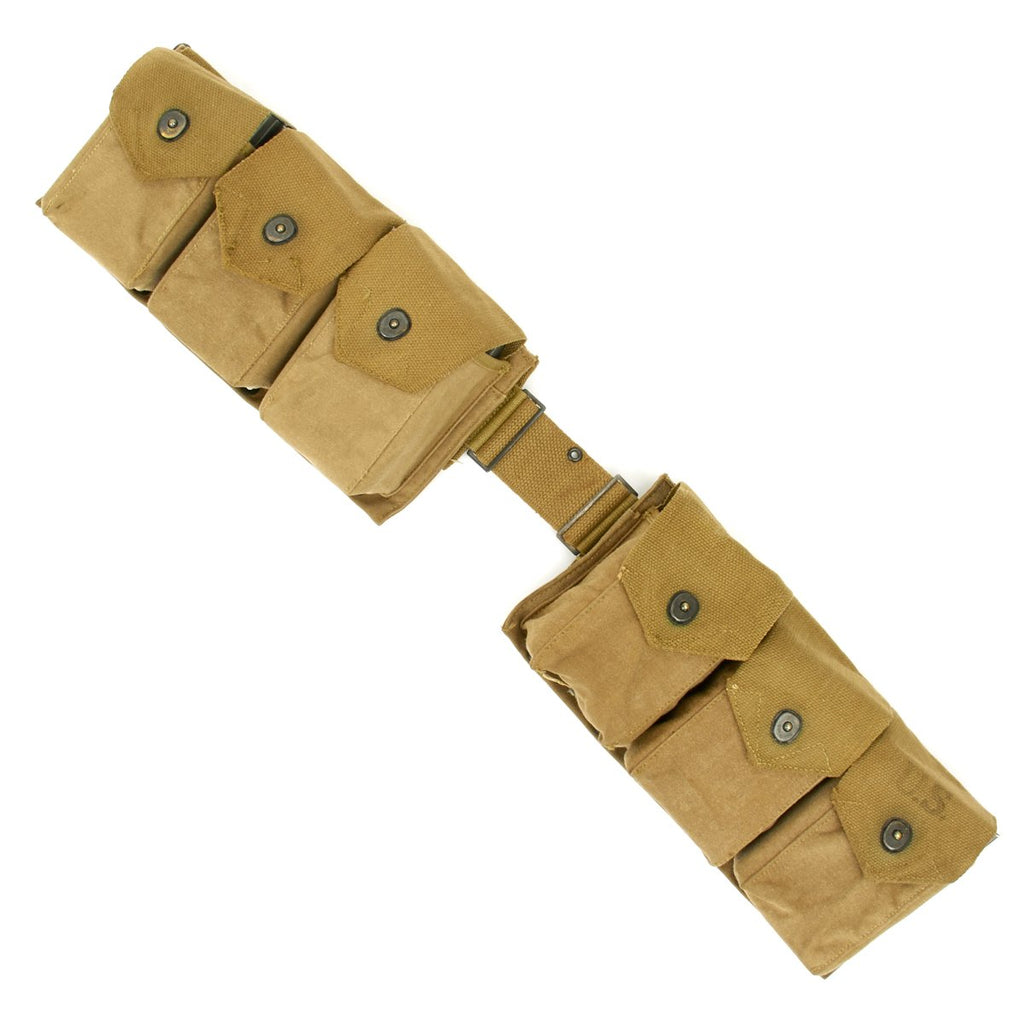 Original U.S. Browning 1918A2 BAR Magazine Belt with Magazines ...