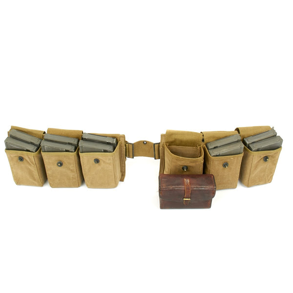 Original U.S. Browning 1918A2 BAR Magazine Belt with Magazines ...