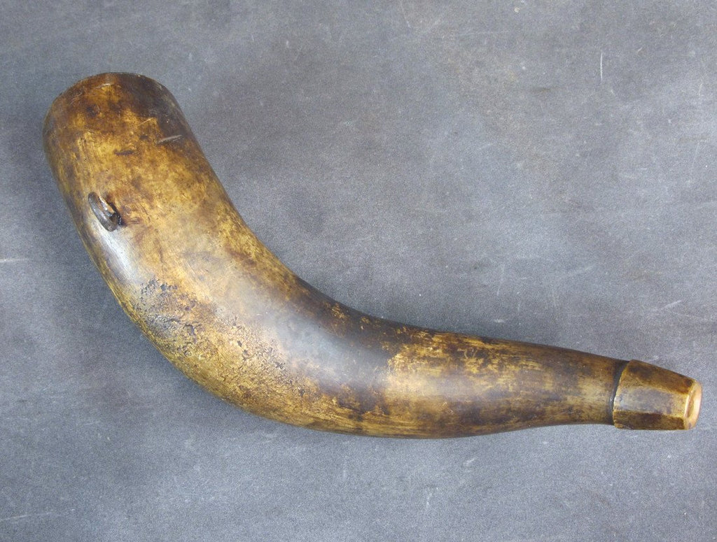 Original 18th Century Military Powder Horn- Marked – International ...