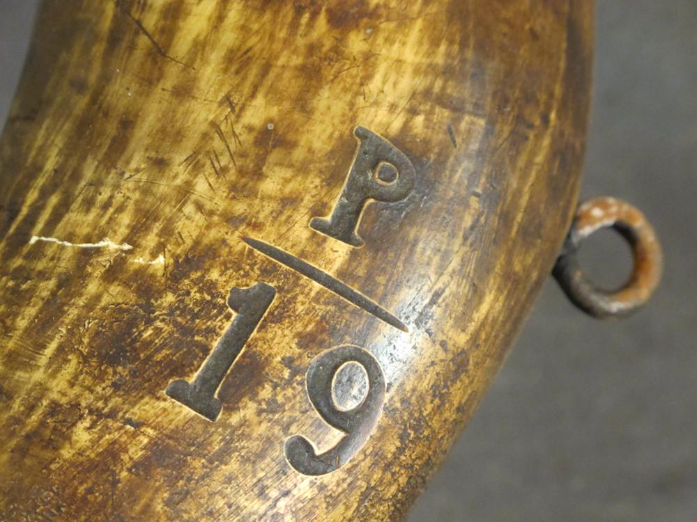 Original 18th Century Military Powder Horn- Marked – International ...