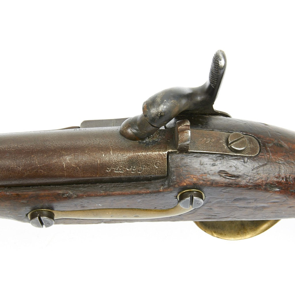 Original French Naval Flintlock Conversion Percussion Carbine ...