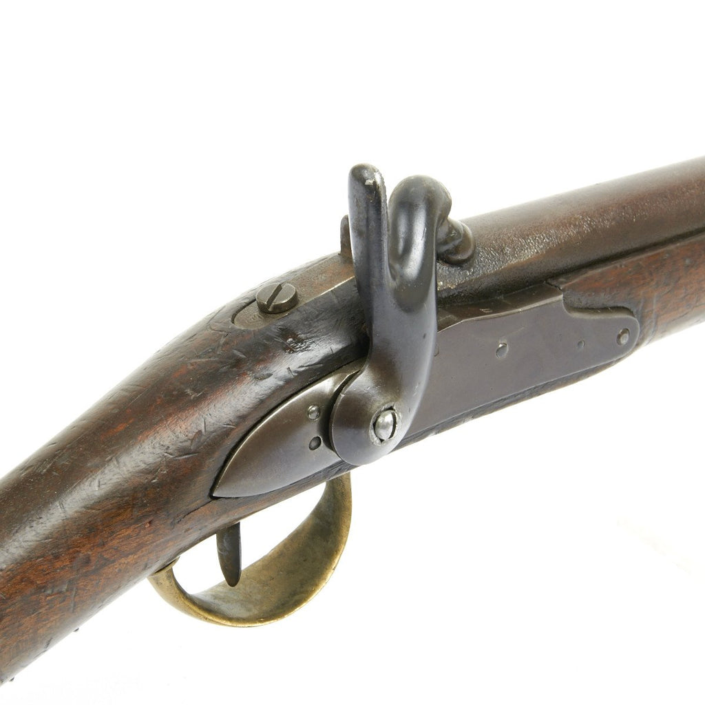 Original French Naval Flintlock Conversion Percussion Carbine ...
