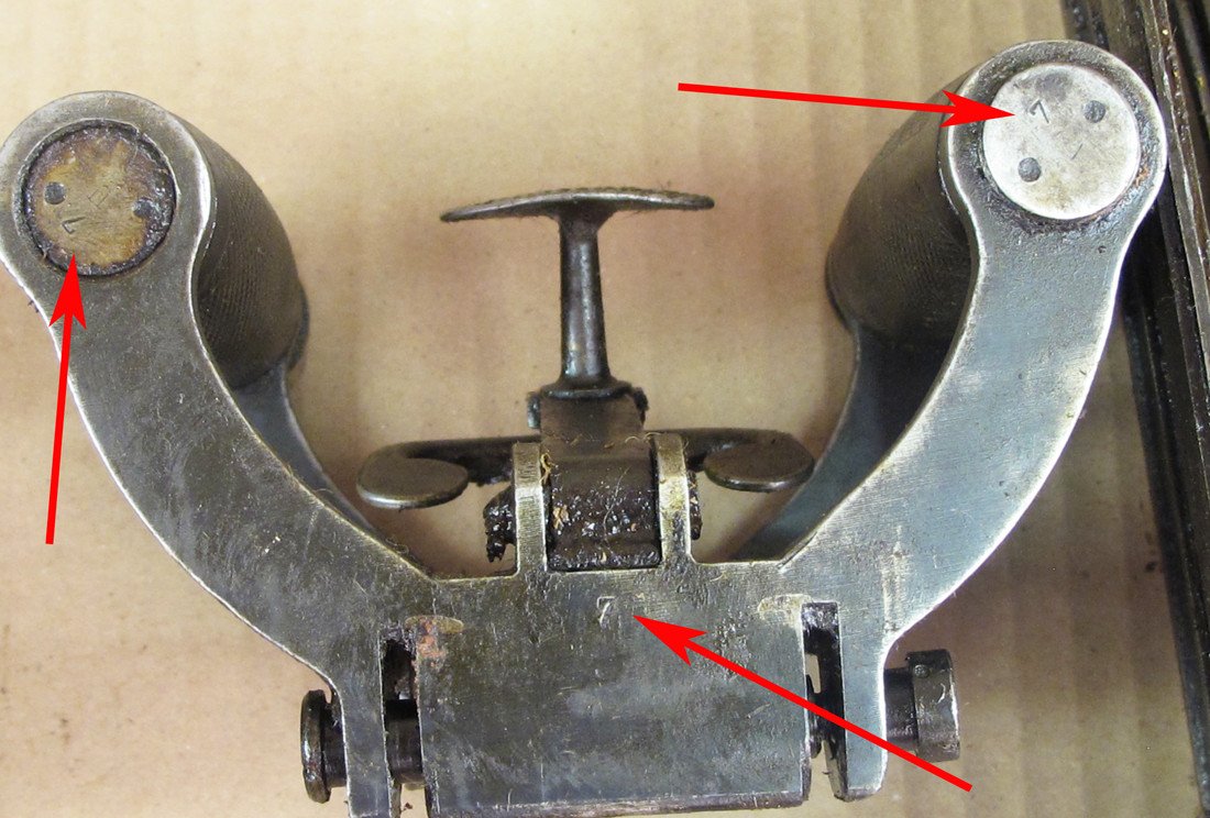 Original Nepalese Contract Vickers Gun Parts Set with Colt Tripod ...