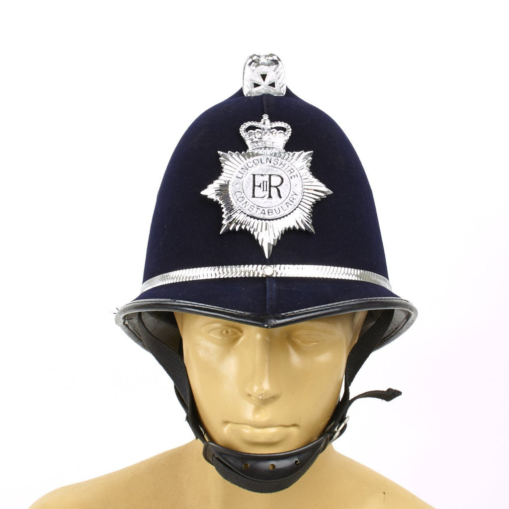 Original British Bobby Police Comb Pattern Helmet- Lincolnshire ...
