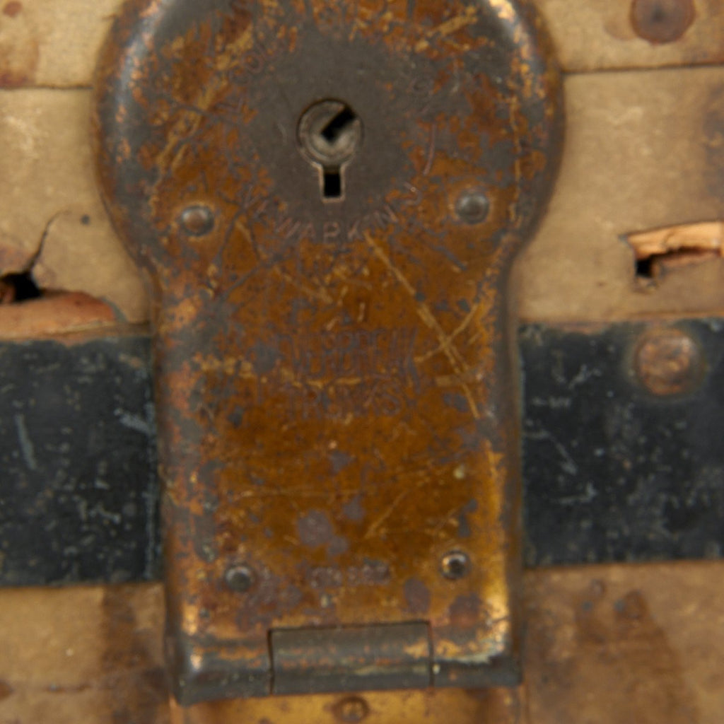 Original U.S. WWI Named Pilot Aviator Set with Painted Foot Locker ...