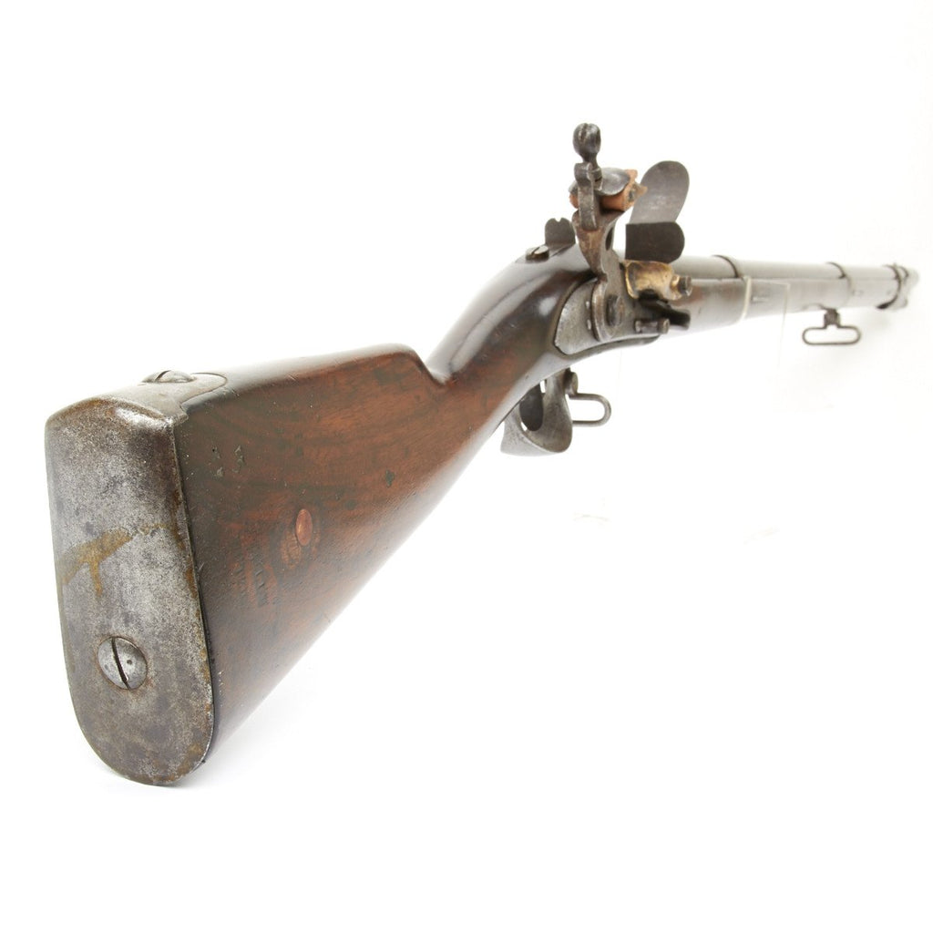 Original French M1777 Flintlock Musket Converted to Rifle in 1822 ...