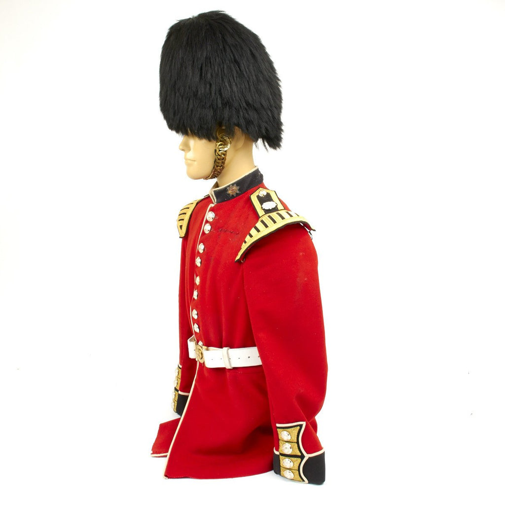 Original British Coldstream Guards Bandsman Uniform Set with Bearskin ...