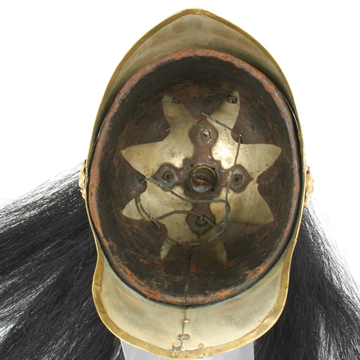 Original British Victorian 1st Royal Dragoons Cavalry Helmet- Circa ...