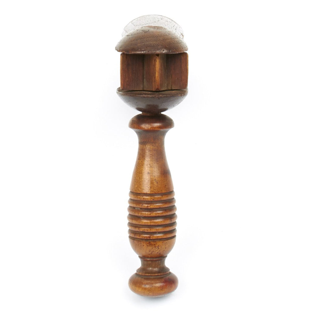 Original British WWI Wood Gas Rattle with Markers Mark- Dated 1916 ...