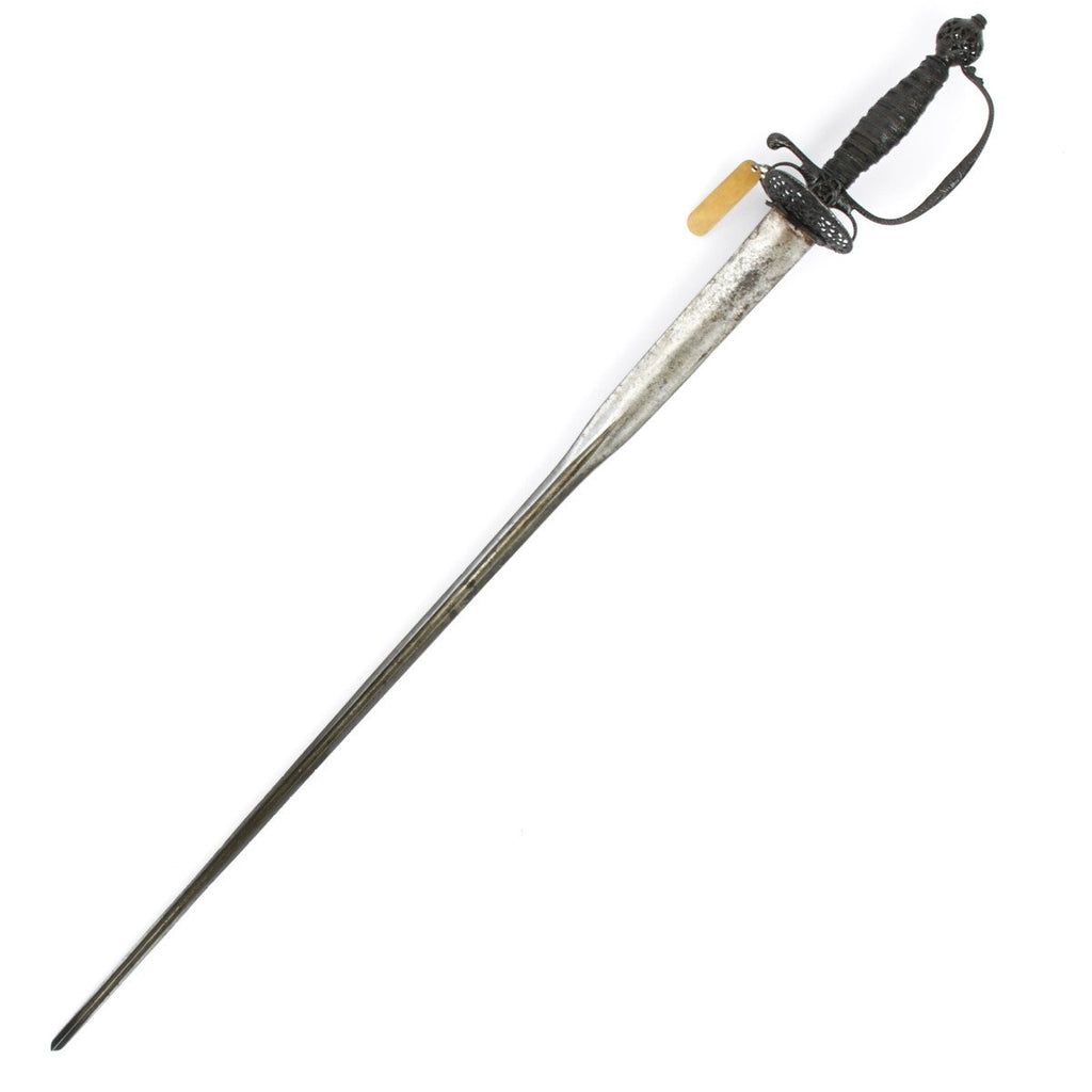 Original Scottish 18th Century Small Sword with Castle Armory Tag ...