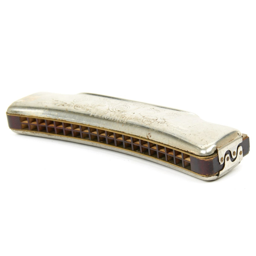 Original German WWII Wehrmacht Issue Harmonica By Hohner Harmonikas ...