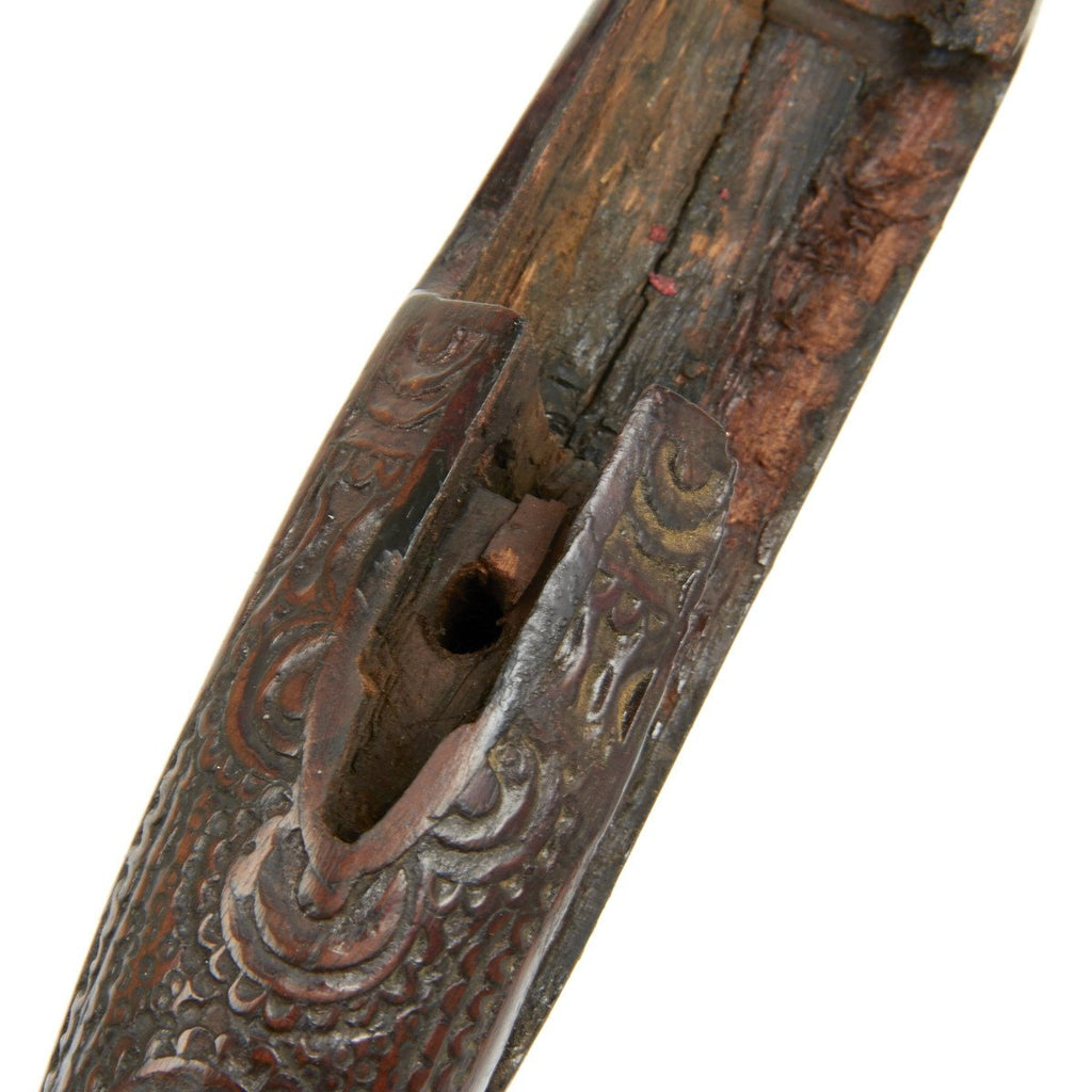 Original Ottoman Empire Flintlock Pistol Gold Inlay British Barrel ...