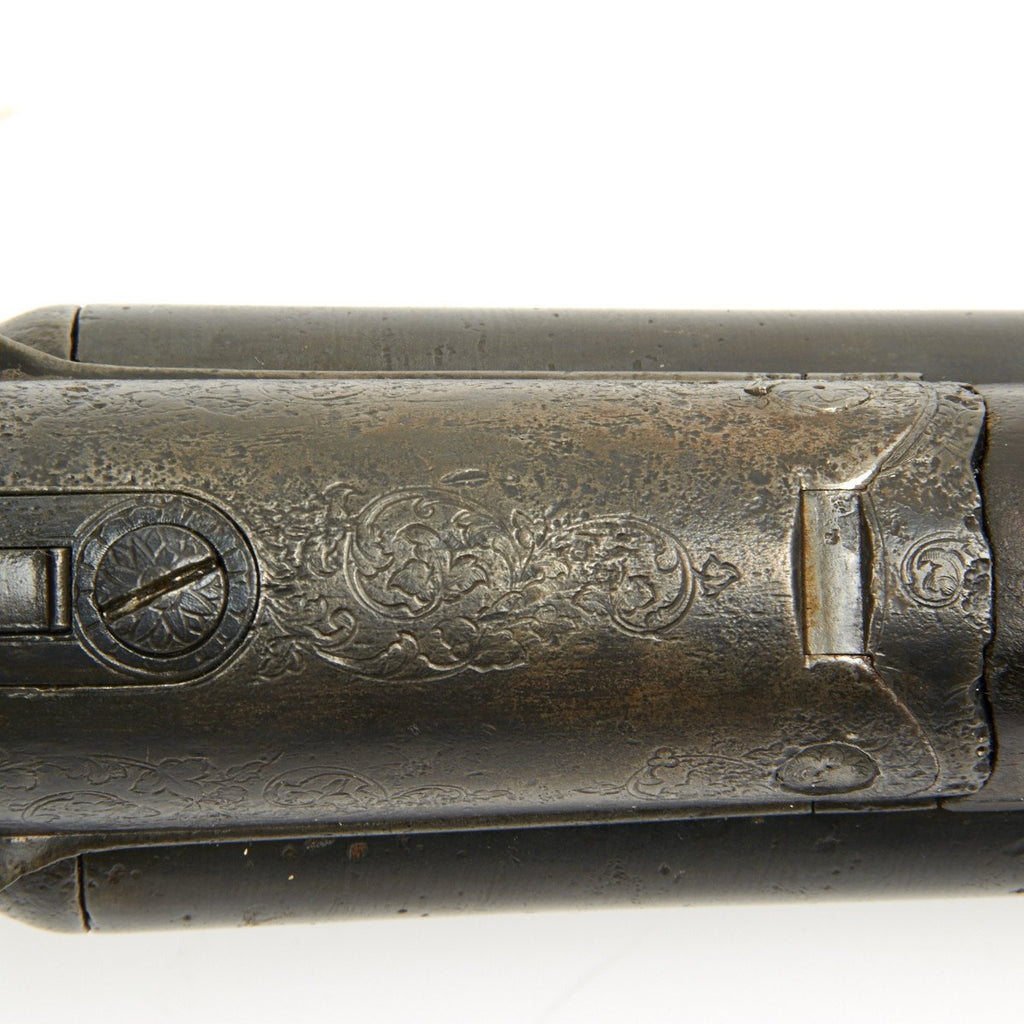Original American Double Barrel Hammer Stage Coach Shotgun- Circa 1875 ...