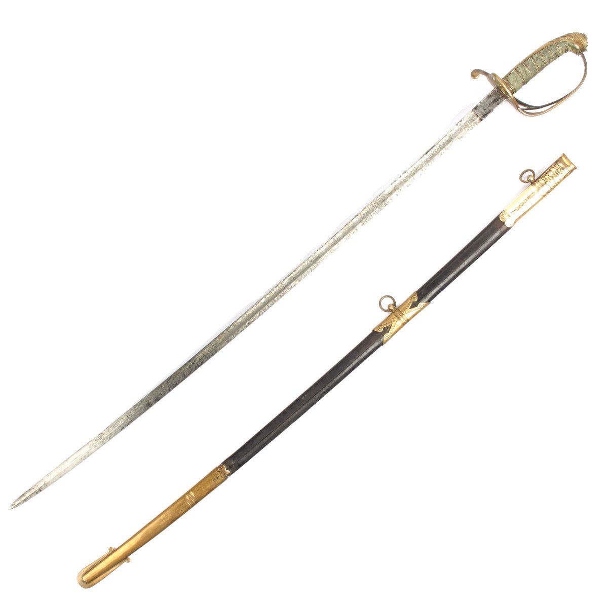 Original British Victorian Court Presentation Sword and Letter of ...