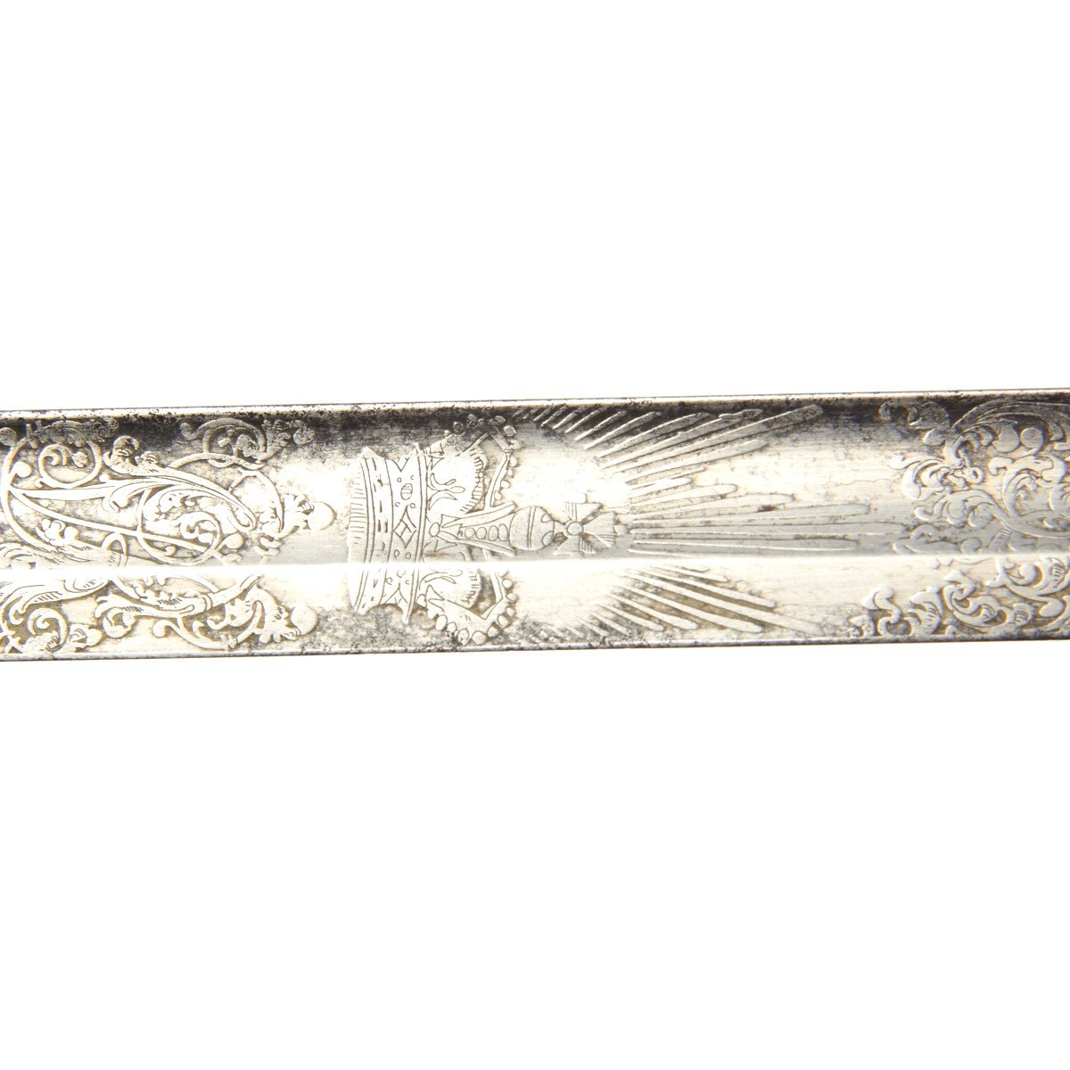 Original British Victorian Court Presentation Sword and Letter of ...