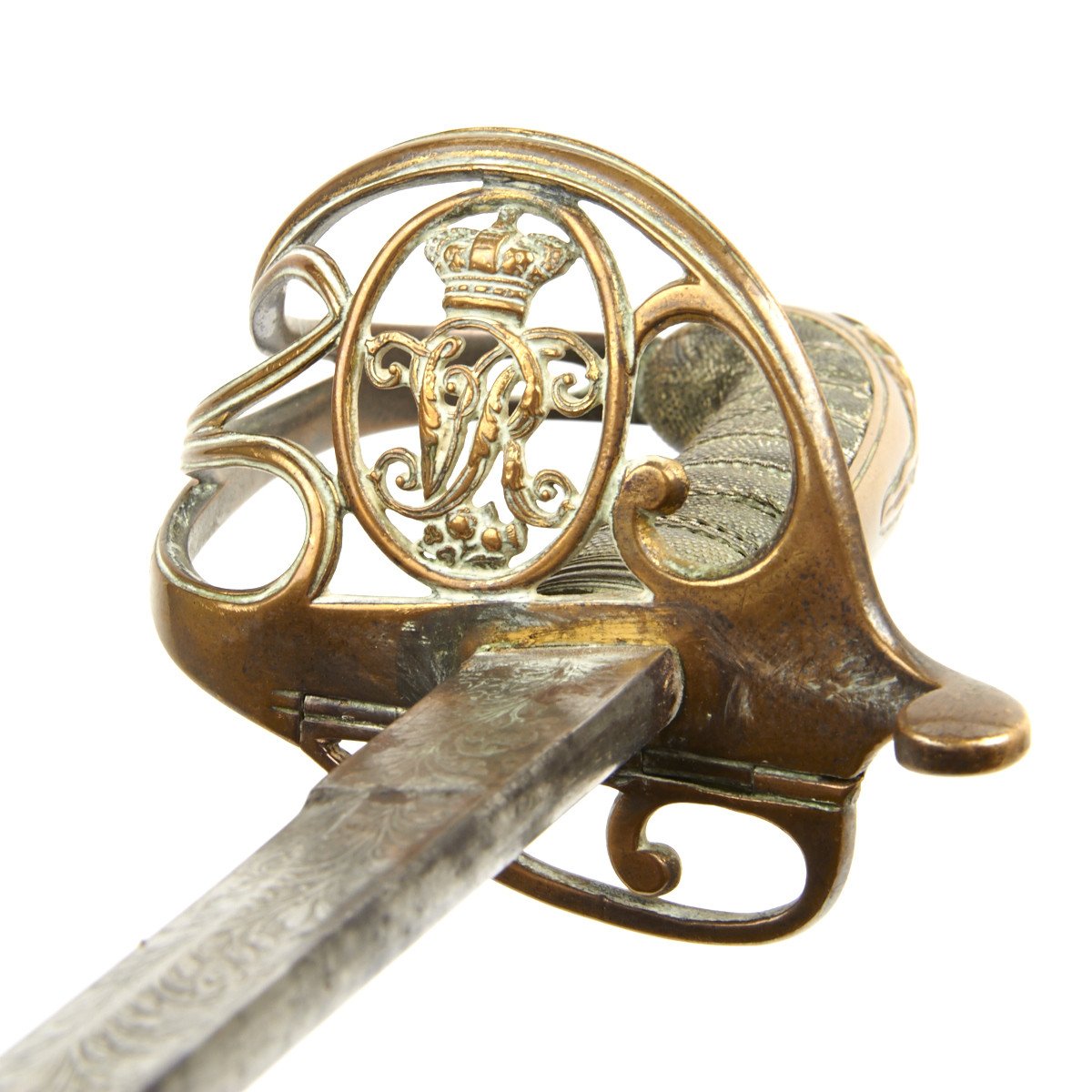 Original British Victorian Court Presentation Sword and Letter of ...