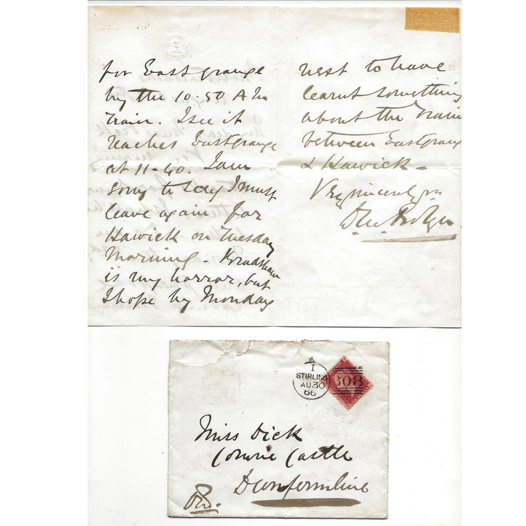 Original British Victorian Court Presentation Sword and Letter of ...