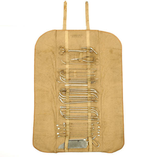 Original U.S. Army WWI Field Surgery Kit Roll - Dated 1917 ...