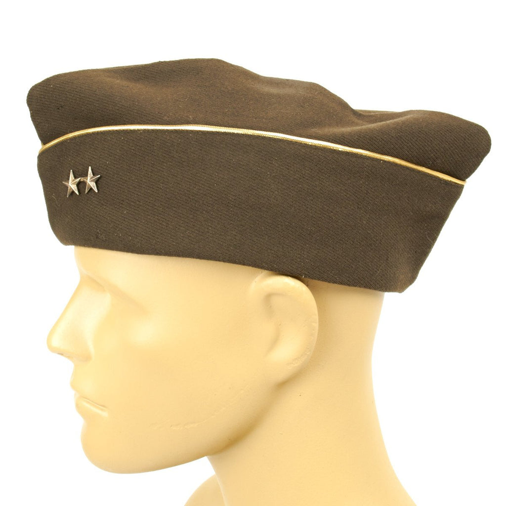 Original U.S. WWII Garrison Cap Named to Two Star Major General George ...