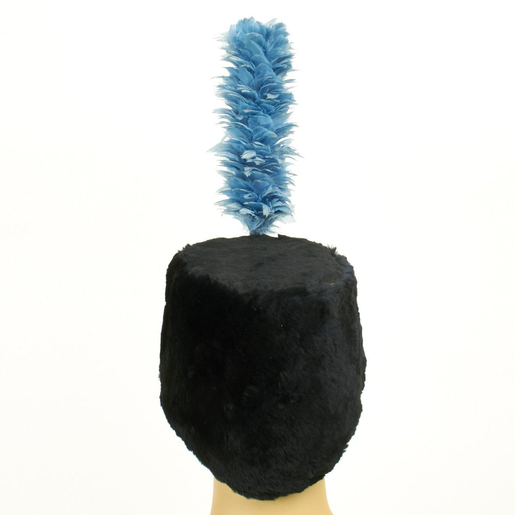 Original British Royal Air Force (RAF) Fur Busby with Blue Feather ...