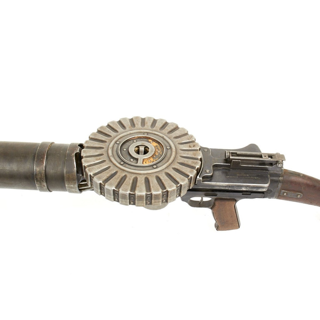 Original British WWI Lewis Automatic Display Machine Gun - The Lewis ...
