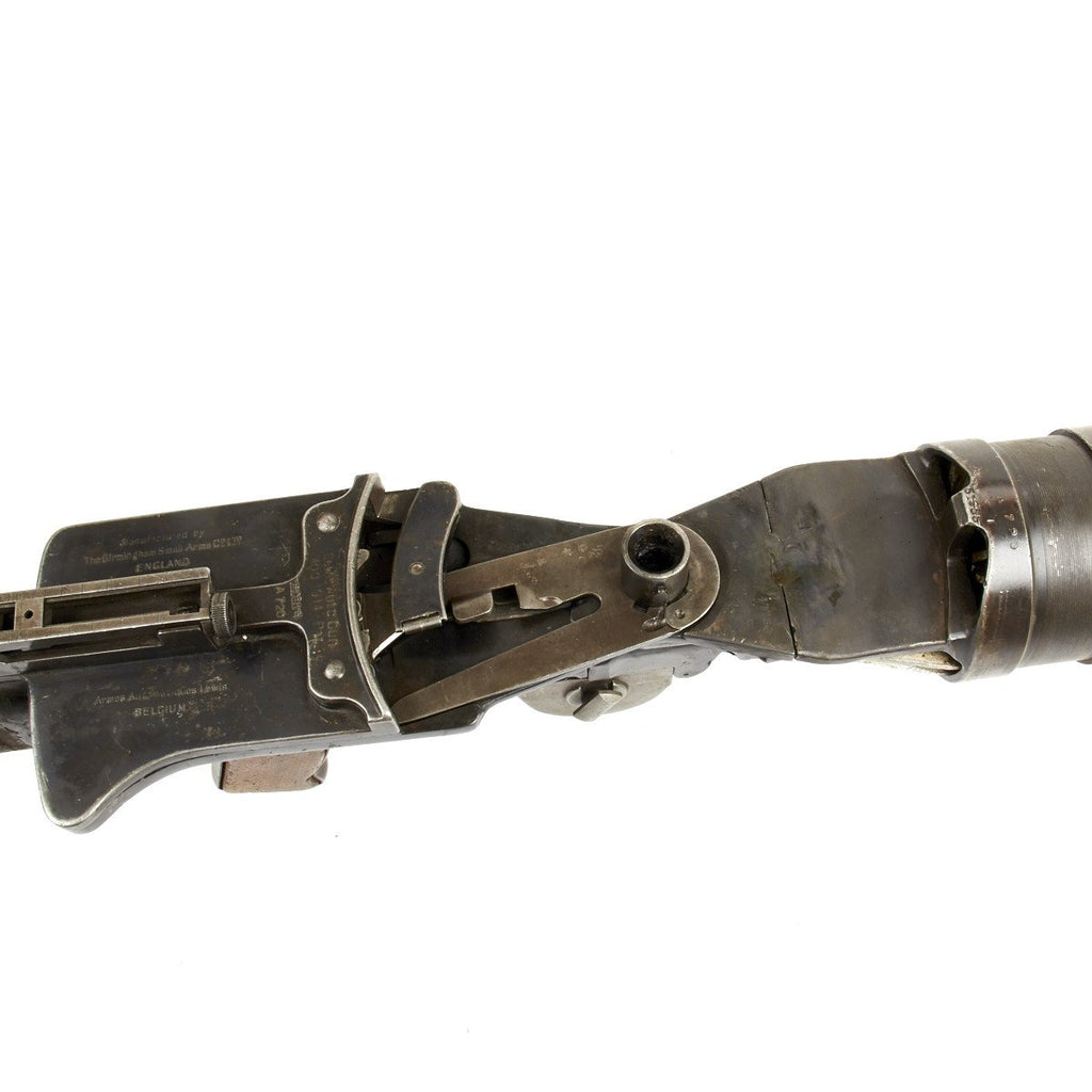 Original British WWI Lewis Automatic Display Machine Gun - The Lewis ...