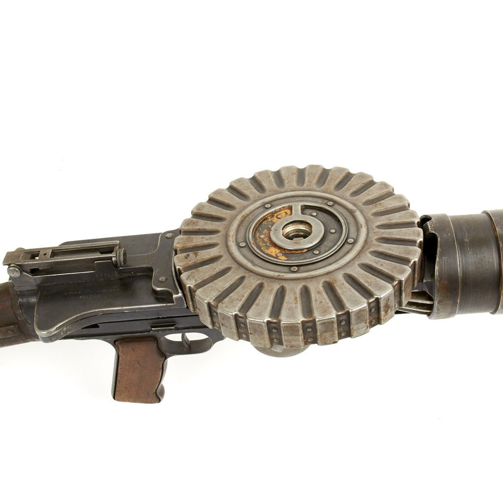 Original British WWI Lewis Automatic Display Machine Gun - The Lewis ...